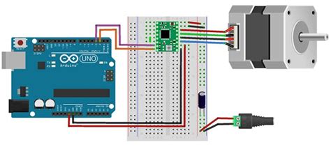 control nema 17 with a4988 arduino wiring and code guide