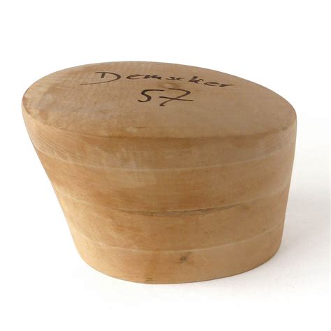 Hat Block No99 Tall Oval Crown Hat Block Library