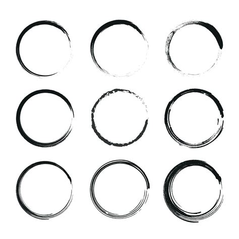 Enso Zen Stroke Circle Japanese Brush Symbol Vector Illustration 27195408 Vector Art At Vecteezy