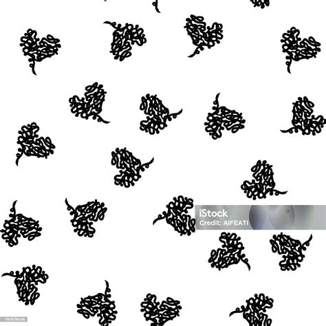 원활한 현대 그런지 하트 손으로 그린 세트 어떤 목적을위한 훌륭한 디자인 손으로 그린 낙서 그런 지 하트 세트입니다 현대 벡터 디자인 원활한 벡터 타일 패턴입니다 낙서