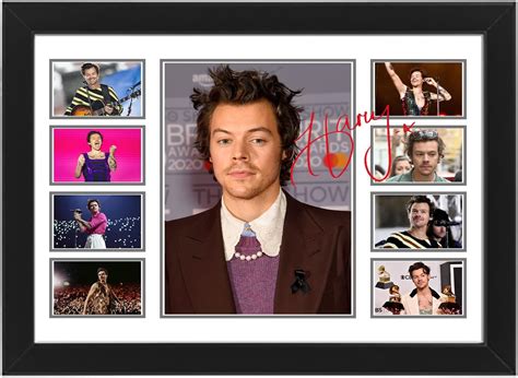 Allstarmedia Djc Harry Styles Signed Poster Print Limited Edition