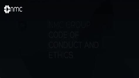 Nmc Healthcare On Linkedin Proud To Introduce The Nmc Groups New Code Of Conduct And Ethics