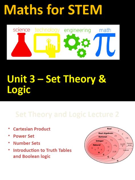 set theory and logic lecture 2 pdf set mathematics mathematical