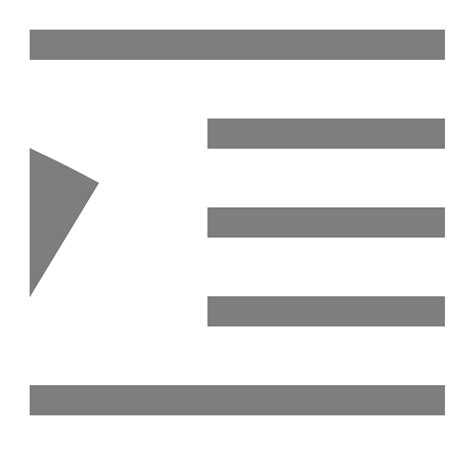 Format Indent More Symbolic Vector Svg Icon Svg Repo