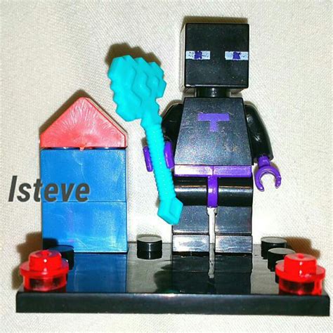 Mindcraft Enderman Minifigure Lego Type Shopee Singapore