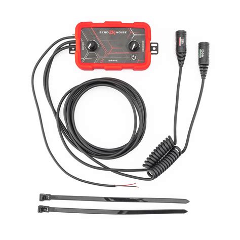 Zeronoise Rally Intercom Amplifier Brave With Nexus Sockets Car Parts