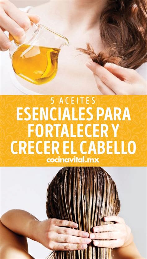 5 Aceites Esenciales Para Fortalecer Y Crecer El Cabello Como Lavar
