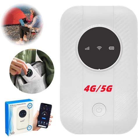 Shouwei Pocket Wifi Hotspot Portable 4g 5g Router With Sim Slot International Travel