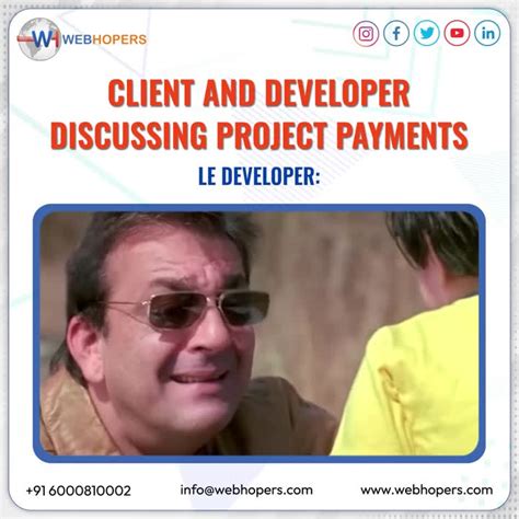 Webhopers Infotech Pvt Ltd On Linkedin Techhumor Reellaughs Techlife Clientvsdeveloper