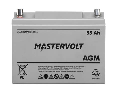 Mastervolt Agm V Ah Deep Cycle Accu Batterij Acculaders Nl