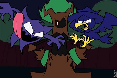 The 2spooky Pokemon Trinity By Aidandefrehn On Deviantart