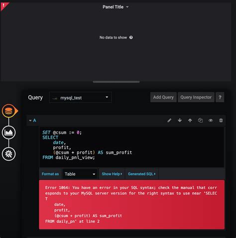 Feature Request Mysql Multiple Statement Execution Support · Issue