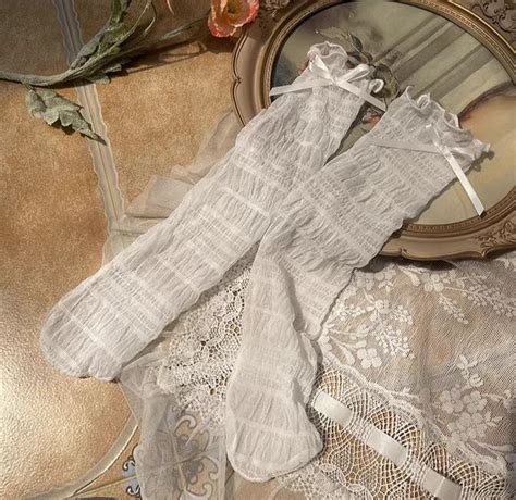 Sweet Lolita Calf Socks Cute Bow Lolita Socks 42lolita