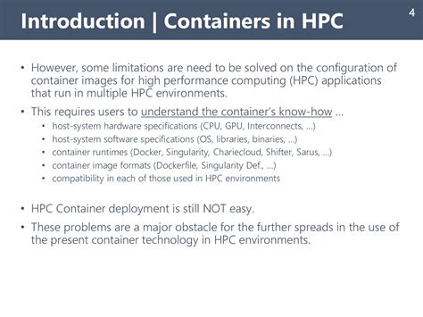 multiple hpc environments aware container image configuration workflow