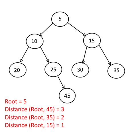 Root To Node Distance In Binary Tree How To Find