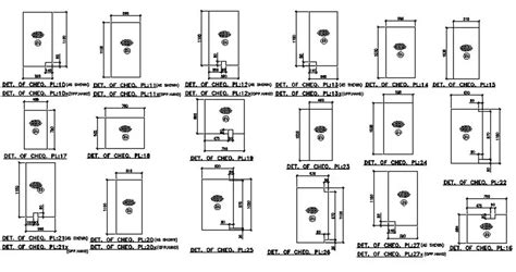 Cetex Of Cooling Tower Section Details Are Given In This 2d Autocad Dwg Drawing File Download