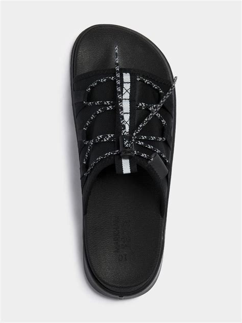 Mens Markham Tech Bungi Mule Black Sandal