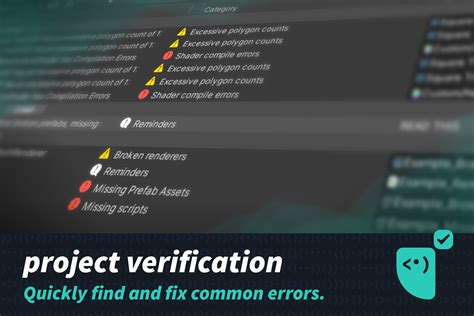 Project Verification Find And Fix Errors Automatically Set Import