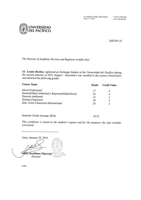 Provisional Transcript Lima Pdf