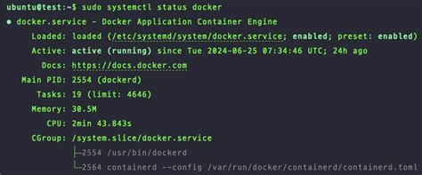 Linux Service에 Docker 등록