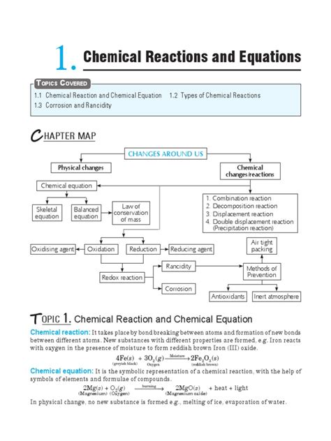 Types Of Chemical Reactions Overview Pdf Redox Chemical Reactions