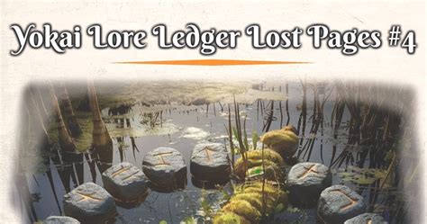 Yokai Lore Ledger Lost Pages 4 Rpg Item Boardgamegeek