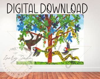 Eric Carle Poster Etsy