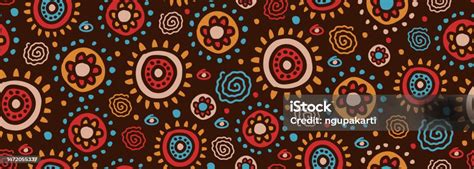 아프리카 아프리카 원활한 패턴 문화 모티프 원형 민족 낙서 작품 크리 에이 티브 아즈텍 질감 테두리 민속 그림 섬유 배너 배경 화면 포장 패션 벡터 배경 디자인 디자인에