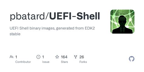 Github Pbatarduefi Shell Uefi Shell Binary Images Generated From