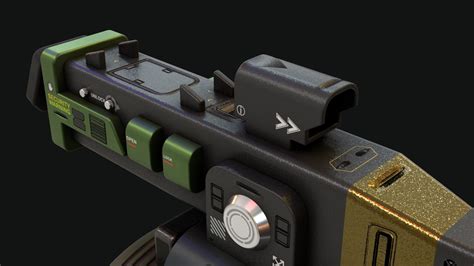 3d Model Sentry Turret Turbosquid 2001767
