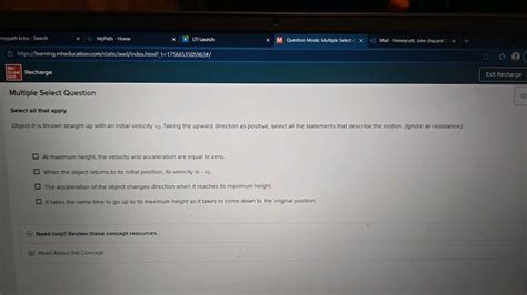 Object B Is Thrown Straight Up With An Initial Velocity V₀ Taking The Up