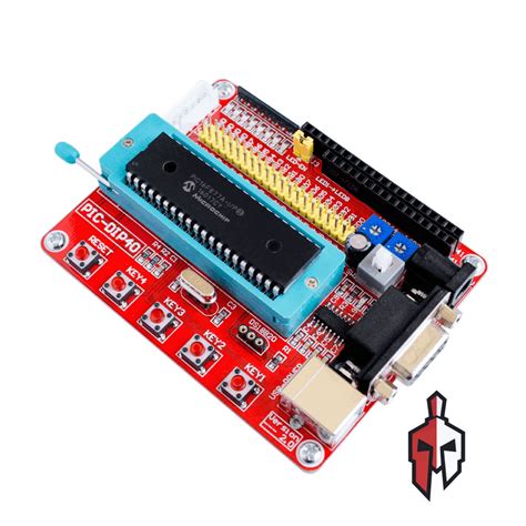 microchip pic16f877a mcu development board alphatronic