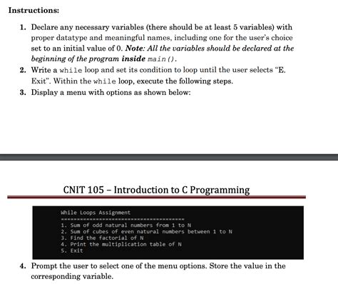 Solved Nstructions Declare Any Necessary Variables Chegg