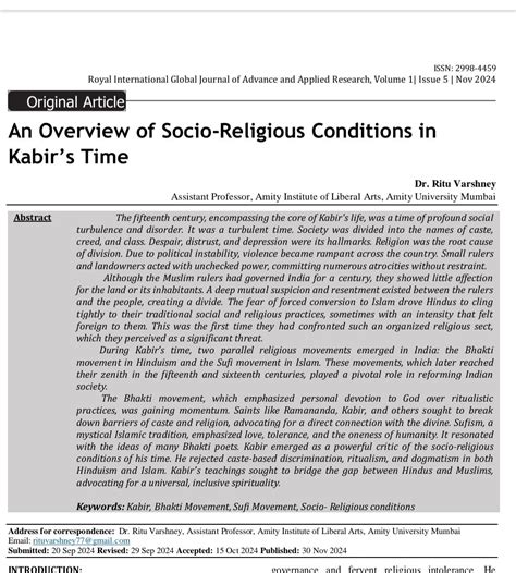 Elated To Share That My Research Paper Has Been Published In The