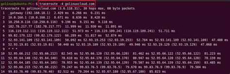10 Traceroute Command In Linux [cheat Sheet] Golinuxcloud