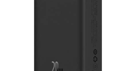 Baseus Magnetic Mini Mah W Wireless Fast Charge Power Bank Black With Simple Series