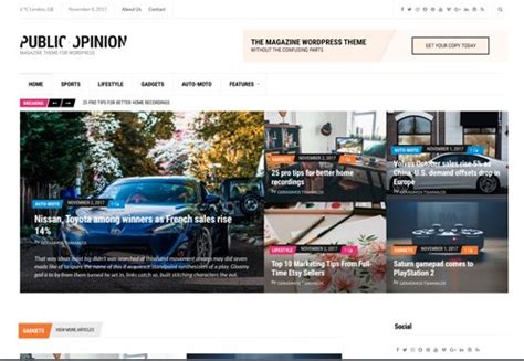 CSS Igniter Public Opinion WordPress Theme V1 5 2