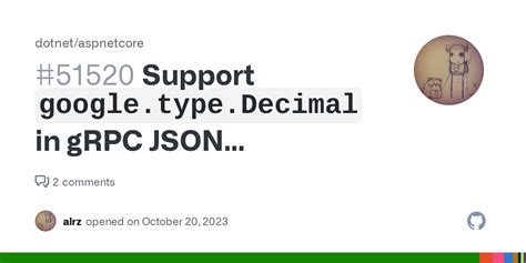 Support Google Type Decimal In Grpc Json Transcoding Issue