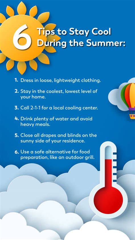Tips For Staying Cool