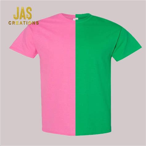 Two Color T Shirt Etsy