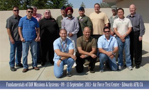 Uav Course Held At The Air Force Test Center White Eagle Aerospace