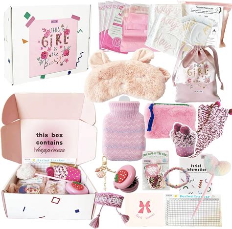 First Period Kit For Girls 9 12 Multipieyo Teen Preteen