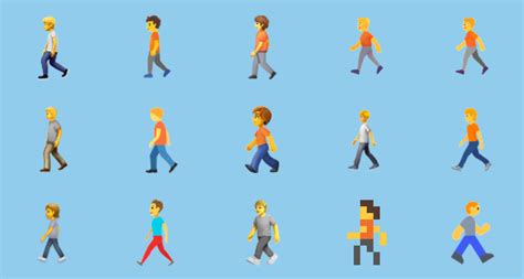 🚶 行人 Emoji