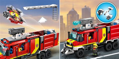 Lego City Terenowy Pojazd Stra Y Po Arnej Niskie Ceny I Opinie W Media Expert