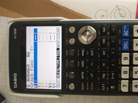 Circle In Graph On Graphical Calculator R Mathhomeworkhelp