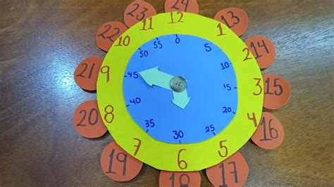 🕣cómo Hacer Un Reloj DidÁctico Con Carton Youtube