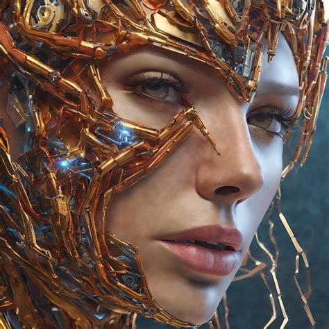 Digital Art Exploring The Intersection Of Art And Artificial Intelligence Premium Ai Generated