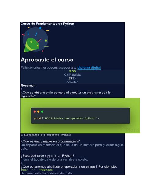 Curso De Fundamentos De Python 12 Pdf Python Lenguaje De