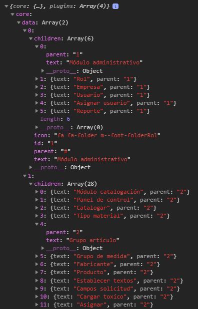javascript Jstree no casrga hijos Stack Overflow en español