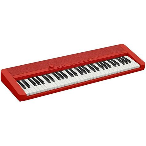 Casio Cts1 61 Key Portable Keyboard In Red